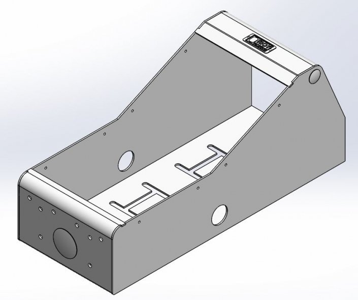 Universal 16" Low-Profile L-Shape Console - Troy Products