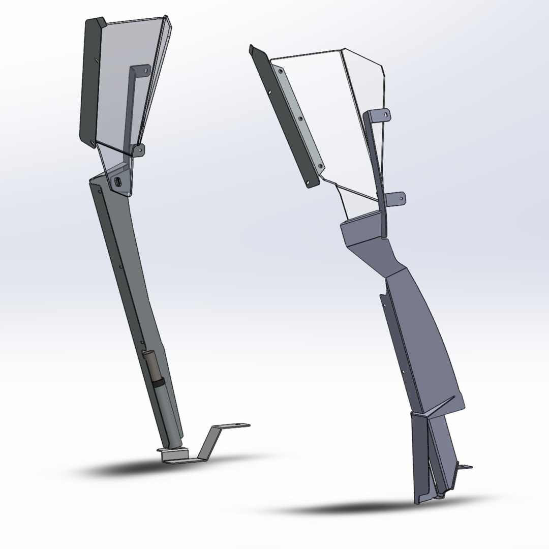 Chevy Tahoe Bent-Frame Spacemaker Partition Mounting Kit - Troy Products