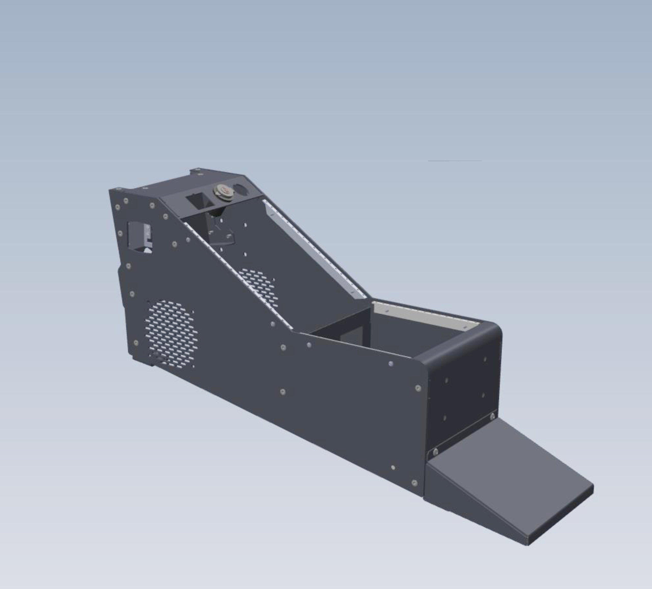 2020+ Ford Police Interceptor UV ECO Line Aluminum Console - Troy Products