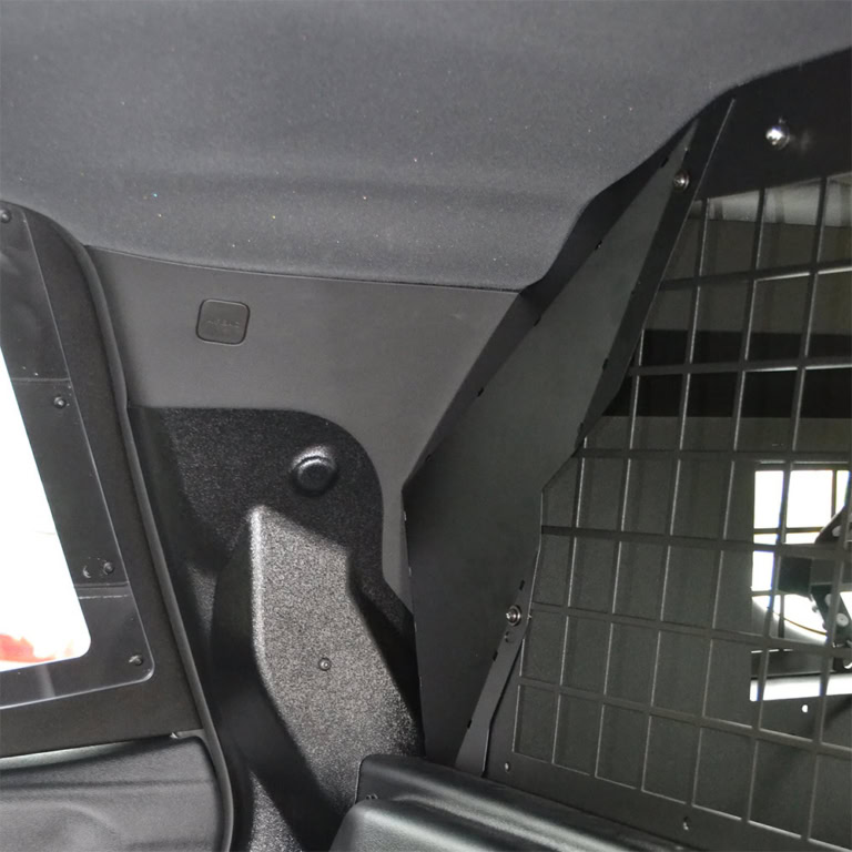 Ford Police Interceptor Utility Rear Cage Airbag Corridor Gap Panels ...