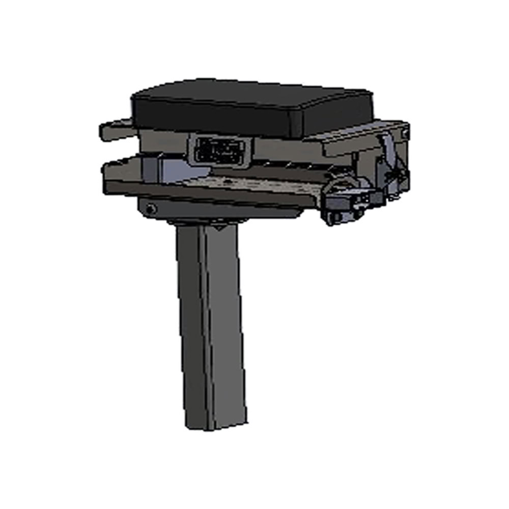 Height-Adjustable Console Printer Mount Bolts to Console - Troy Products