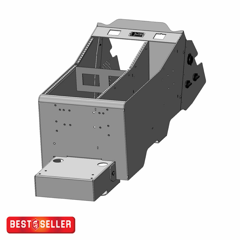 Ford F150 | F250 | F350 20" Wide-Body Console with Open Storage - Troy ...