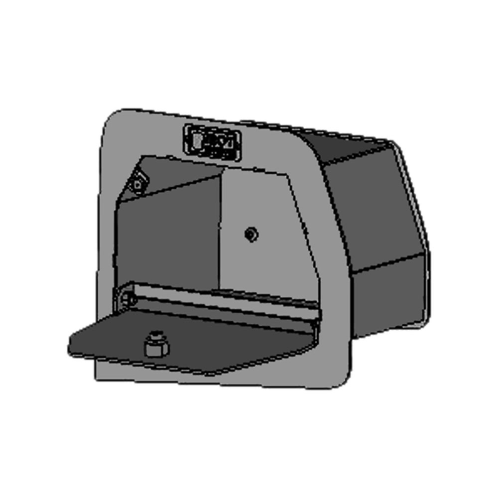 Ford Police Interceptor Utility Rear Driver-Side Locking Compartment ...