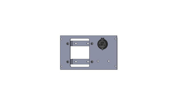 5" Faceplate SoundOff GoLight Spotlight Remote with (1) USB/USBC - Troy ...